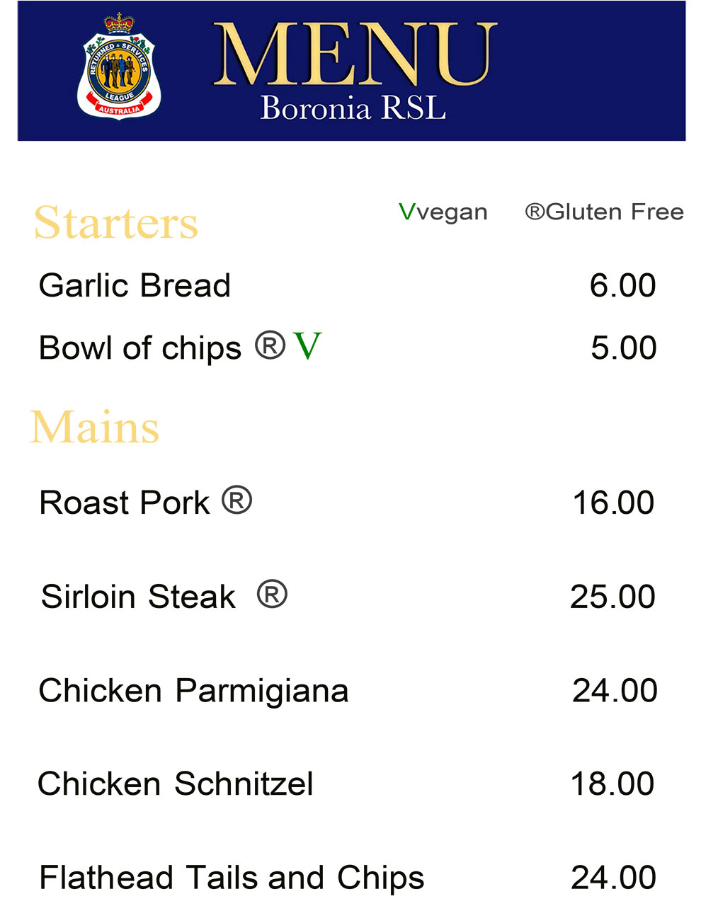 Boronia RSL Bistro – Boronia RSL